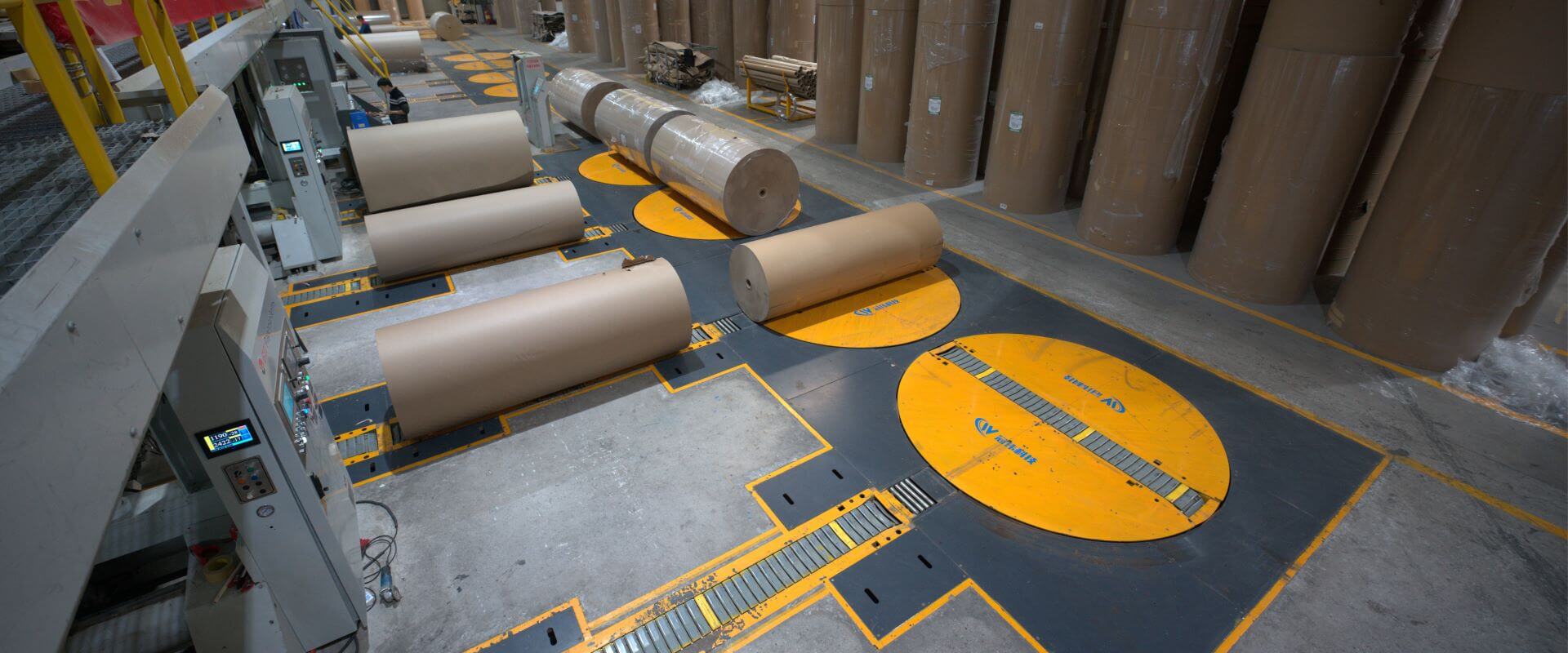 China Intelligent Industry Paper Roll, Cardboard, Base Paper Logistics ...